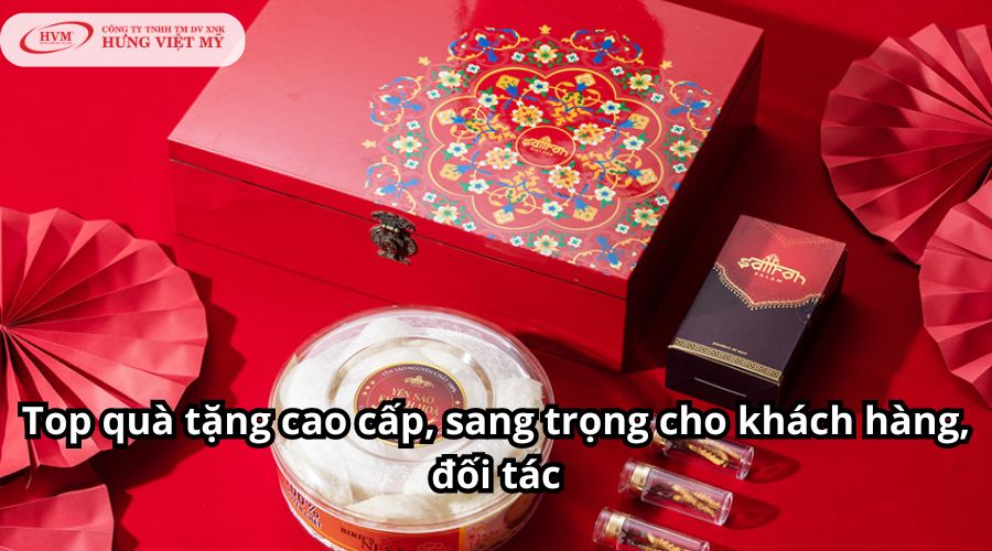 Top quà tặng cao cấp, sang trọng cho khách hàng, đối tác