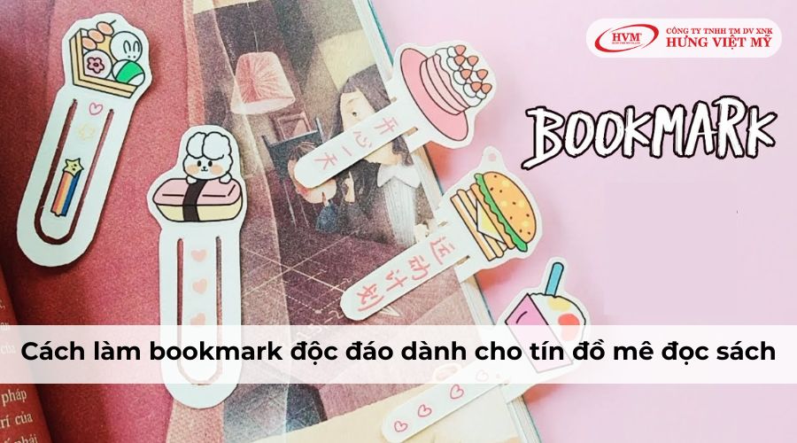 Cách làm bookmark độc đáo dành cho tín đồ mê đọc sách