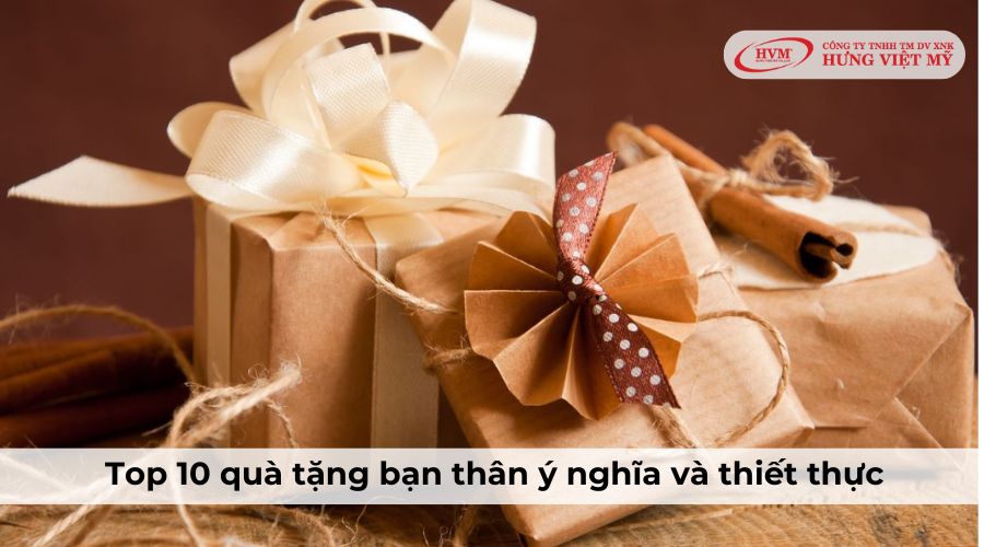 Top 10 quà tặng bạn thân ý nghĩa và thiết thực