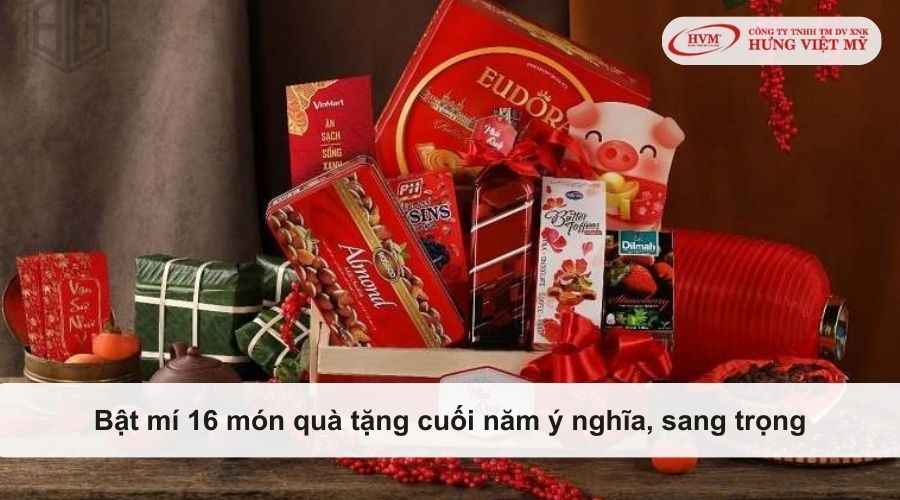 Bật mí 16 món quà tặng cuối năm ý nghĩa, sang trọng